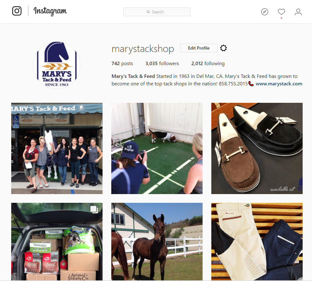 Mary’s Getting Social | Mary's Tack & Feed